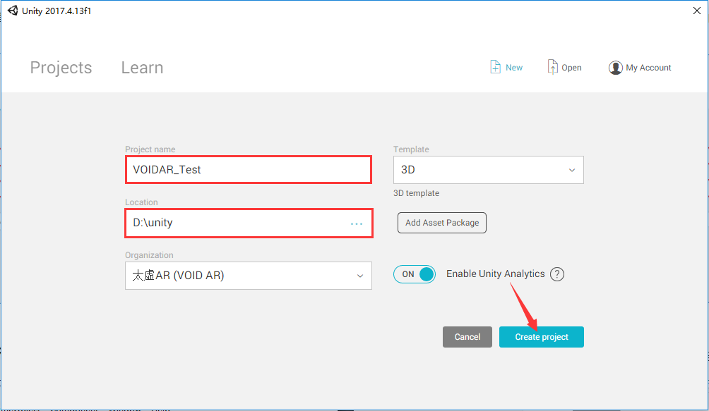 Dynamic Load | VOID AR